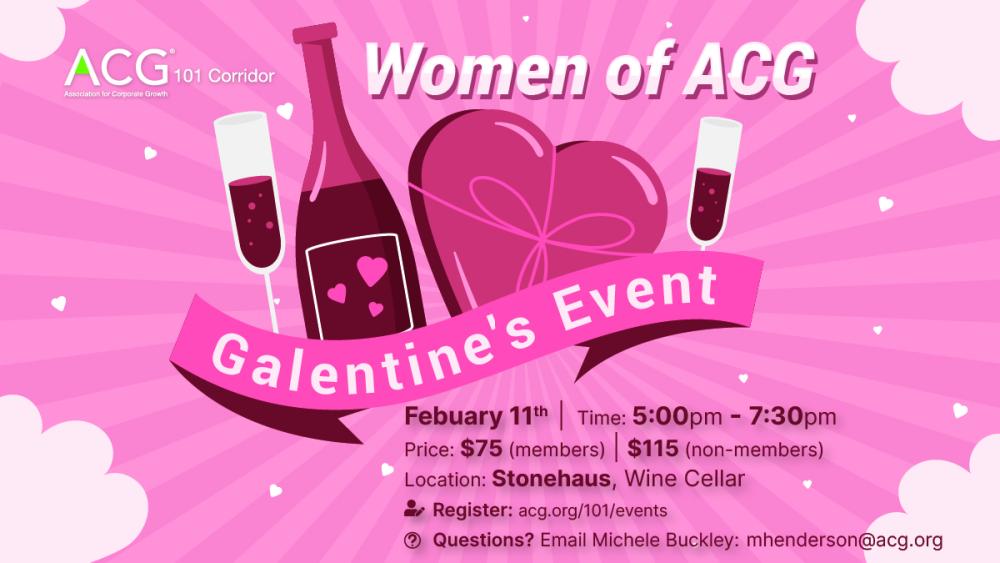 ACG 101 Feb 11th 2025 Women of ACG Galentine's Event | ACG 101 Corridor